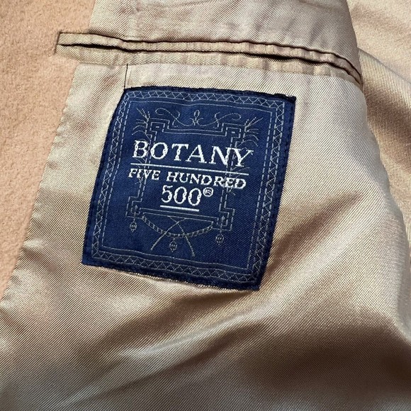 Botany 500 | Suits & Blazers | Botany 50 Canada Mens 2 Button Tan Wool ...